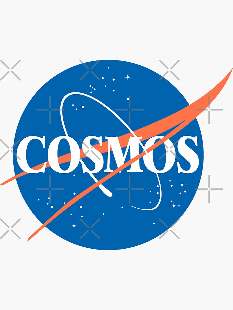 Pegatina «Logotipo de Cosmos Nasa» de erik-koori | Redbubble