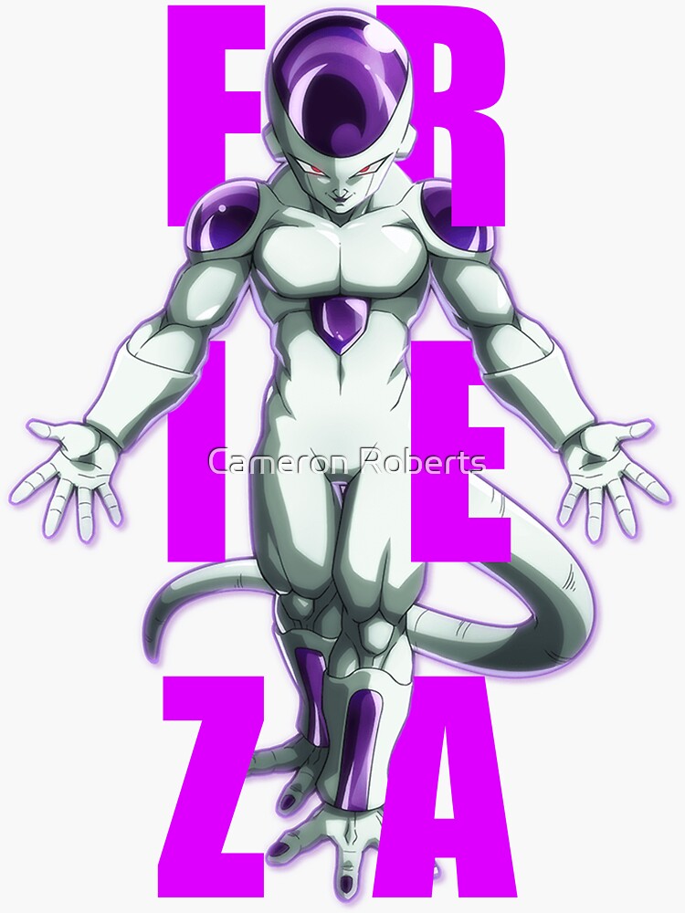 "Frieza" Sticker by TheBorisJohnson | Redbubble