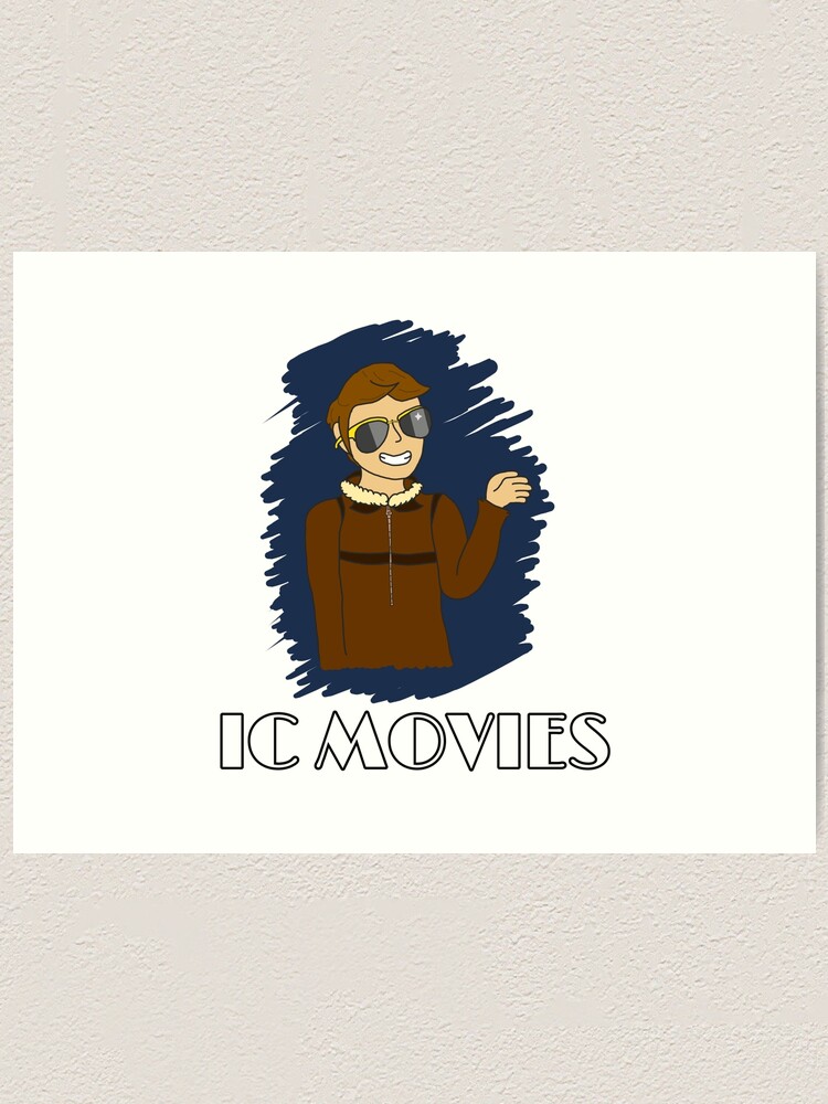 "IC Movies Logo" Art Print for Sale by ICMovies | Redbubble