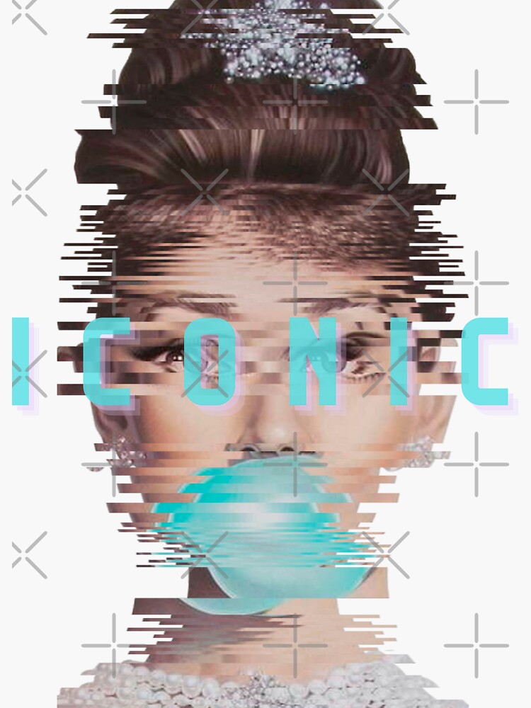 "Iconic" Sticker for Sale by MonarchMerch | Redbubble