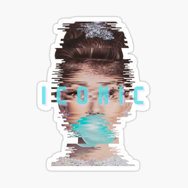 "Iconic" Sticker for Sale by MonarchMerch | Redbubble