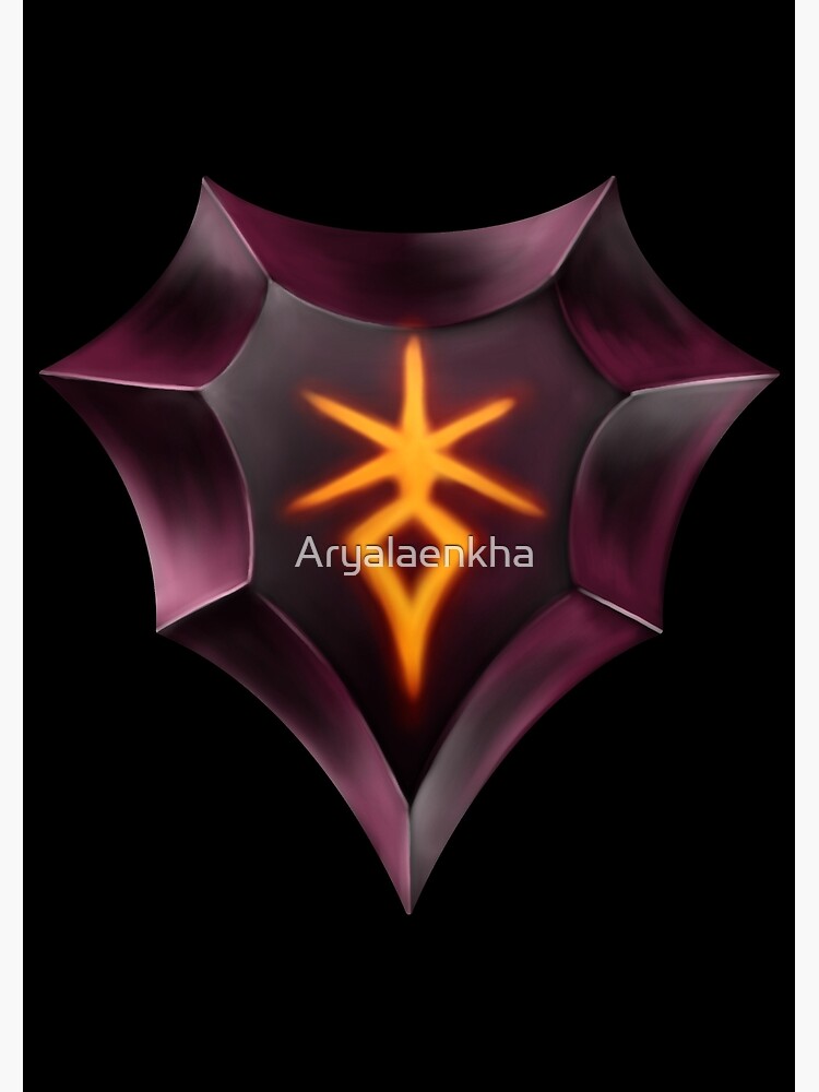 Lámina fotográfica «Final Fantasy XIV - Cristal del alma del caballero ...