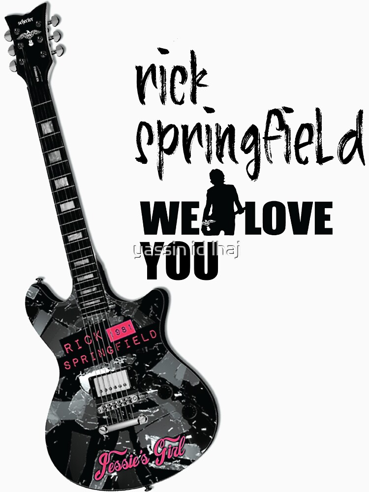 "rick springfield shirt" T-shirt for Sale by yassinos3 | Redbubble ...