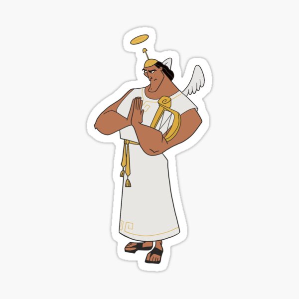 "Kronk Emperors New Groove Angel " Sticker for Sale by nomeremortal ...