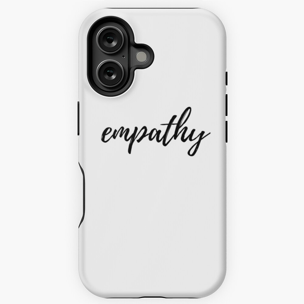 "empathy Cursive text" Sticker for Sale by Omniodise | Redbubble