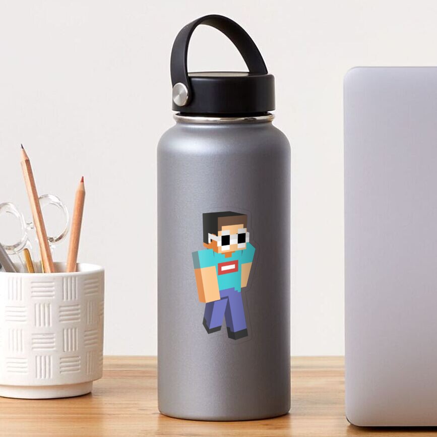 "GeorgeNotFound Minecraft Skin" Sticker for Sale by rylee2020 | Redbubble