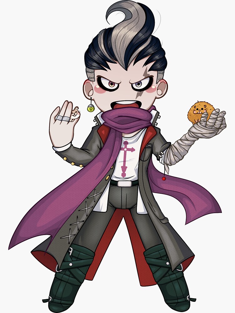 "Gundham Tanaka Chibi Sticker" Sticker for Sale by JoTheNintendork ...