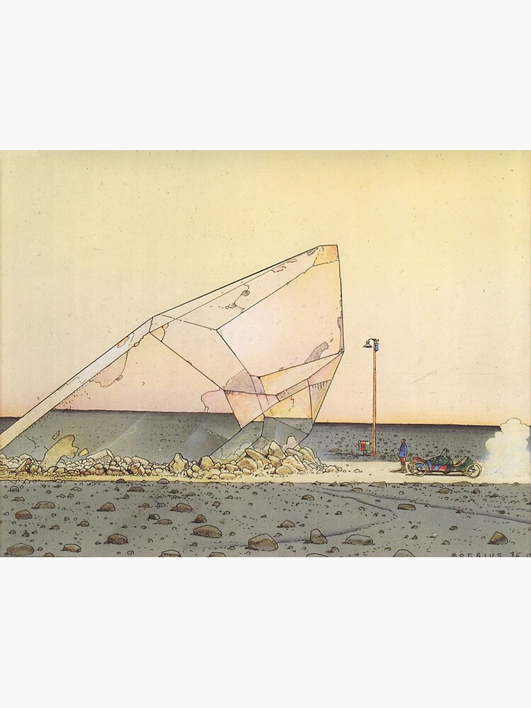 "Moebius Crystal" Poster for Sale by slowrotation | Redbubble