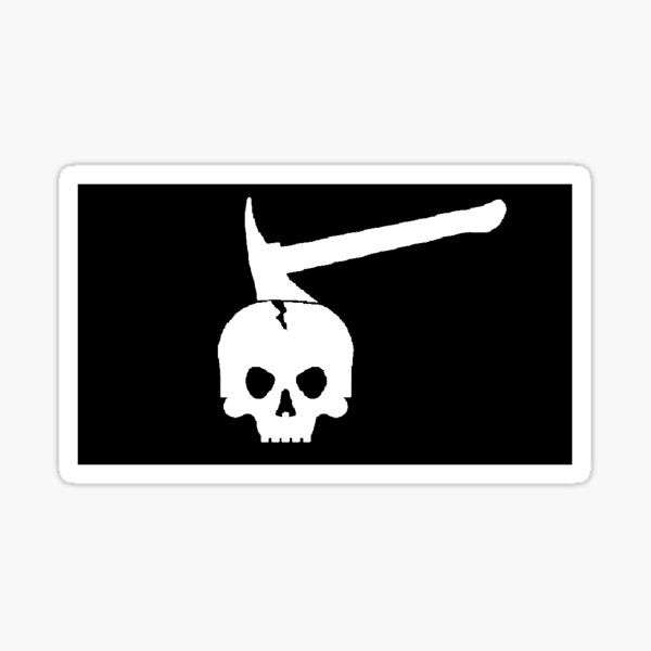 "Jolly Roger" Sticker by Styxers | Redbubble