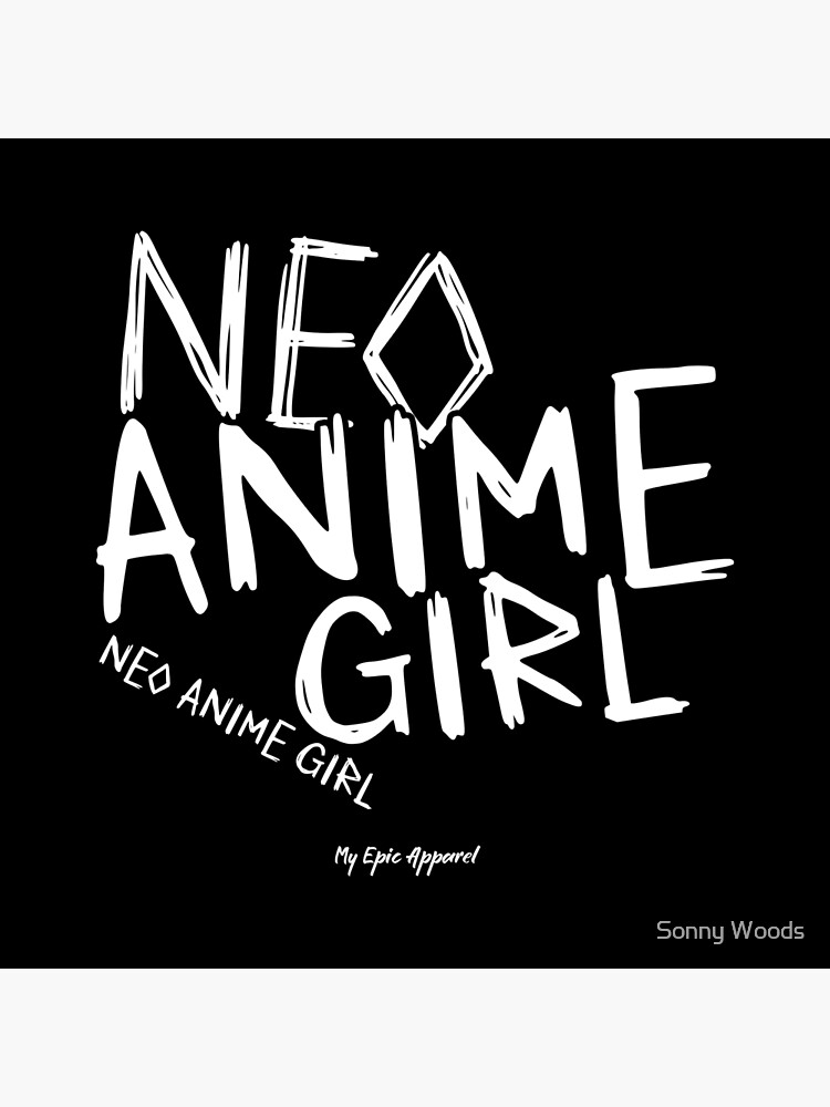 "Neo Anime Girl" Poster for Sale by ForSonny | Redbubble