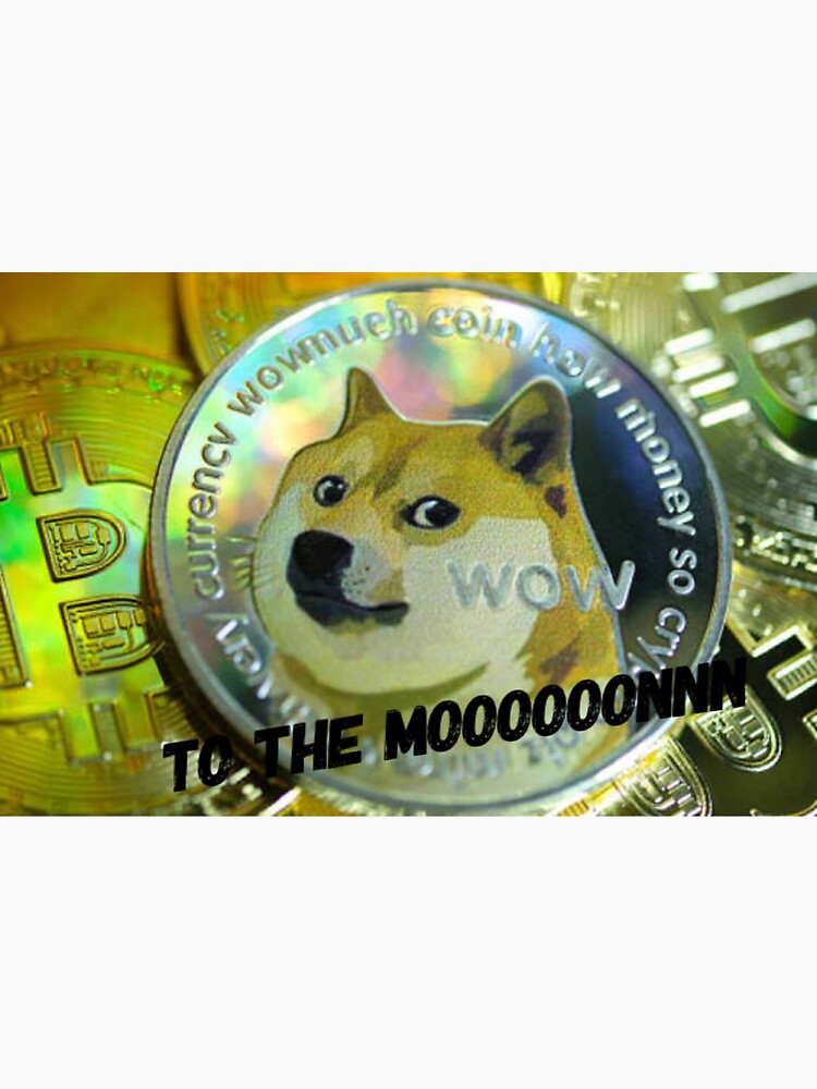 "DogeCoin" Sticker for Sale by Sven9797 | Redbubble