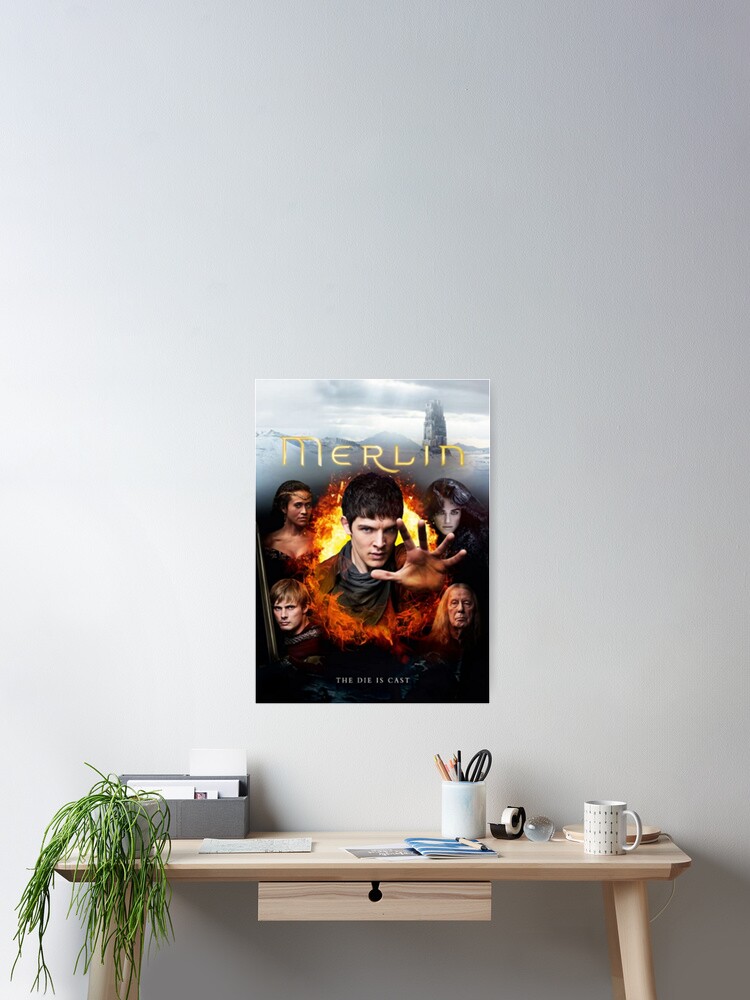 "Merlin Poster" Poster for Sale by BarrowmanAngel | Redbubble