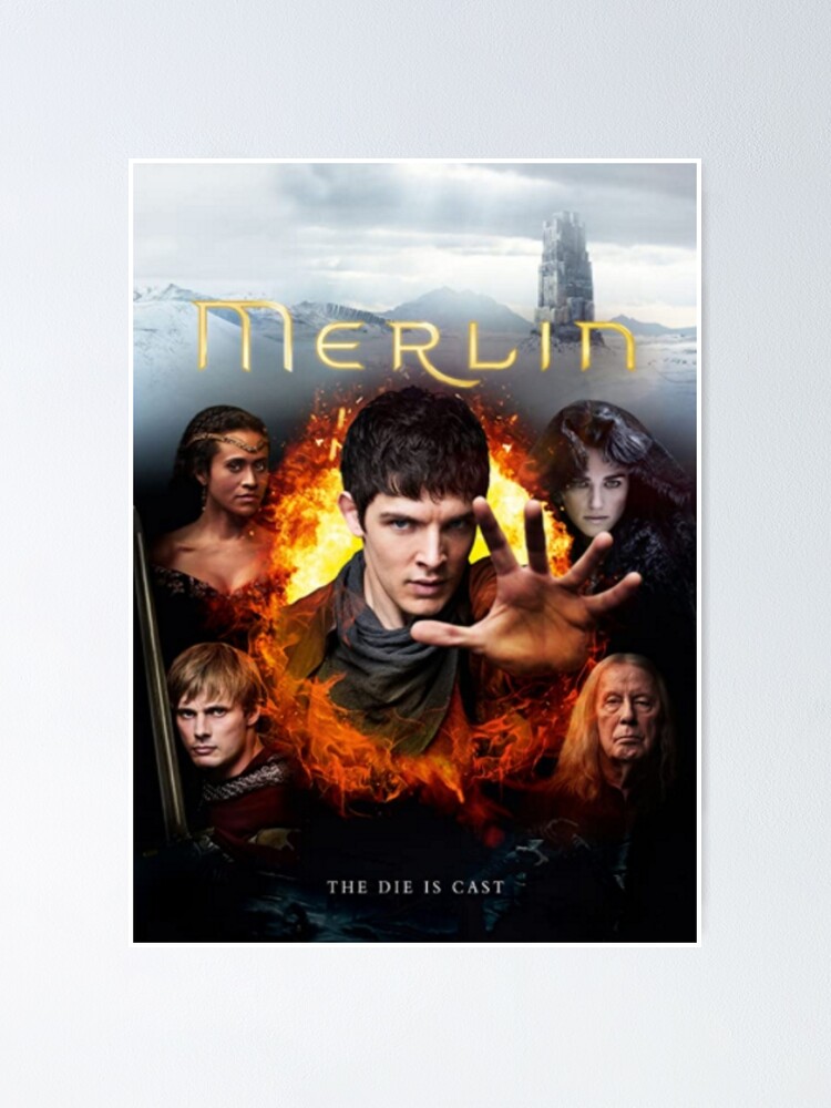 "Merlin Poster" Poster for Sale by BarrowmanAngel | Redbubble