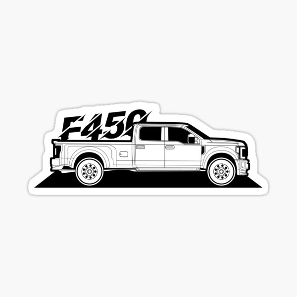 "Ford F450 Truck" Sticker for Sale by IssKa | Redbubble