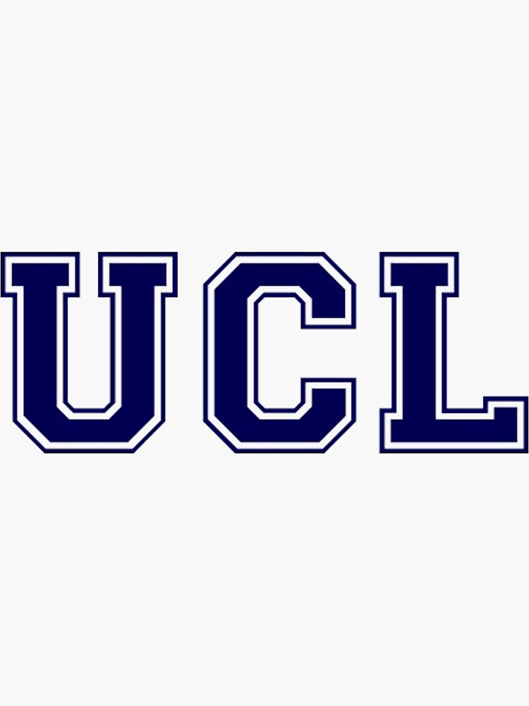 "UCL University College London Logo Blue" Sticker for Sale by ...