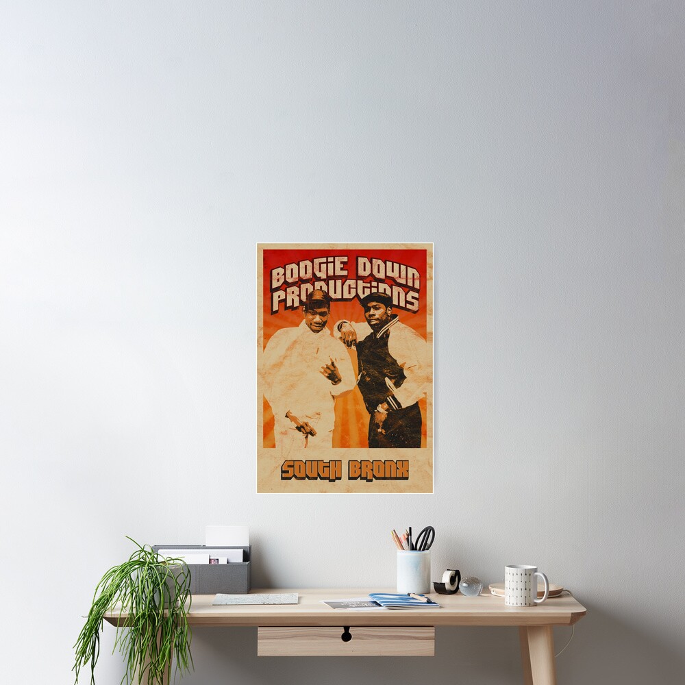 "BDP Boogie Down Productions South Bronx" Poster for Sale by eyepoo ...