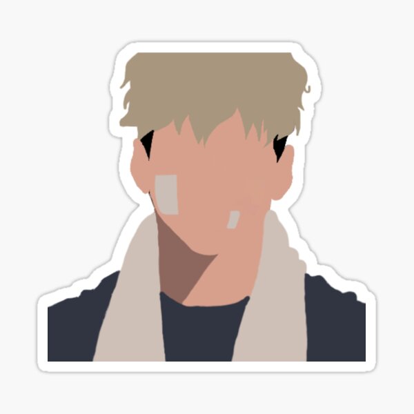 "Sangwoo killing stalking " Sticker for Sale by Monster-cans | Redbubble