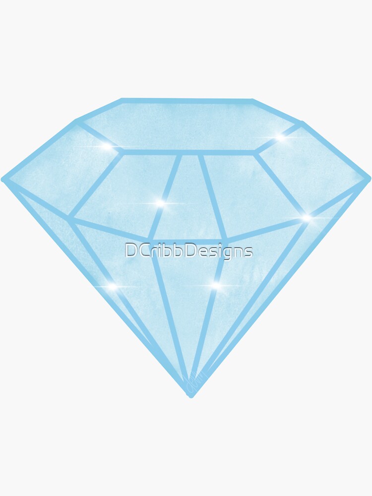 "Diamond" Sticker by DCribbDesigns | Redbubble