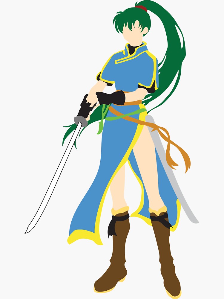 "Lyndis Blocky" Sticker for Sale by Blitzpulse | Redbubble