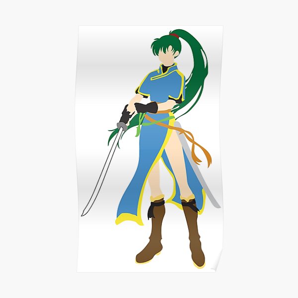 "Lyndis Blocky" Poster by Blitzpulse | Redbubble