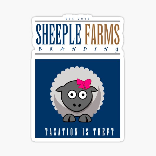 "Sheeple Farms: "Brandi"" Sticker for Sale by sheeplefarms | Redbubble