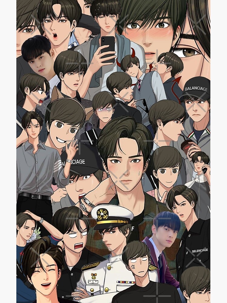 "True Beauty Lee Suho Collage" Poster for Sale by kpoptrashcrafts ...