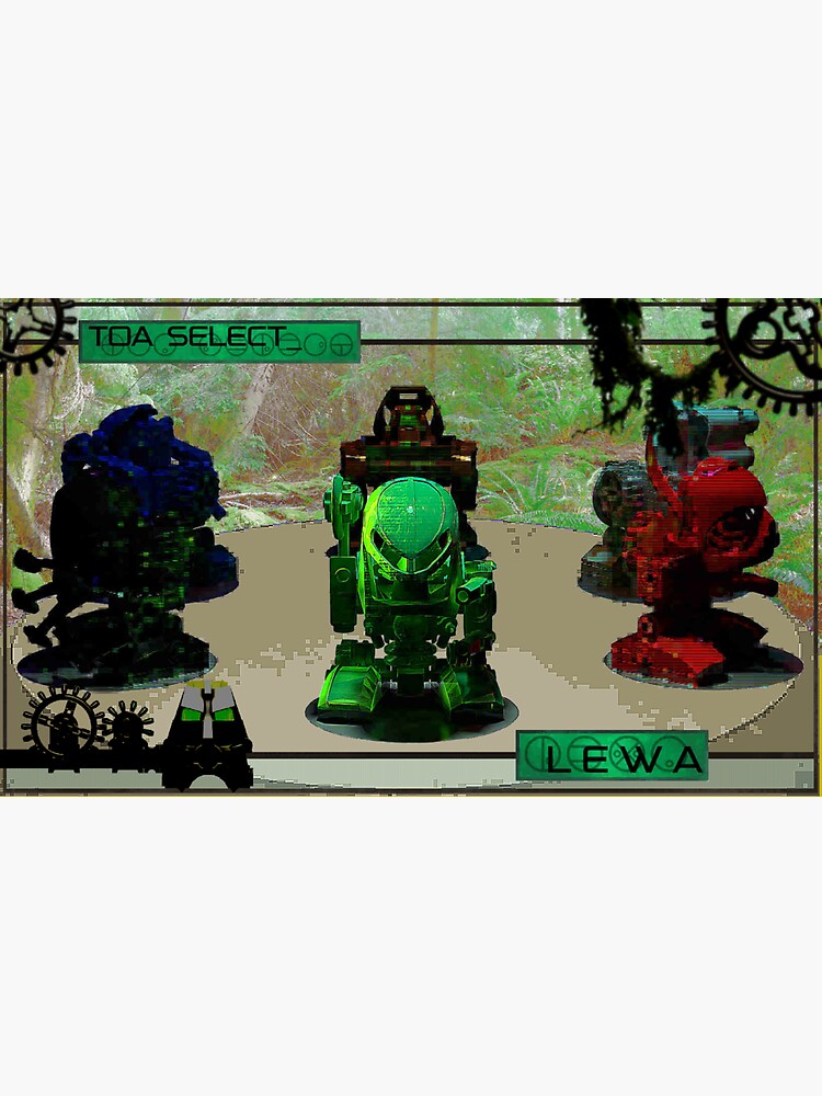 "Toa Select: Lewa" Sticker for Sale by Valtarshol | Redbubble