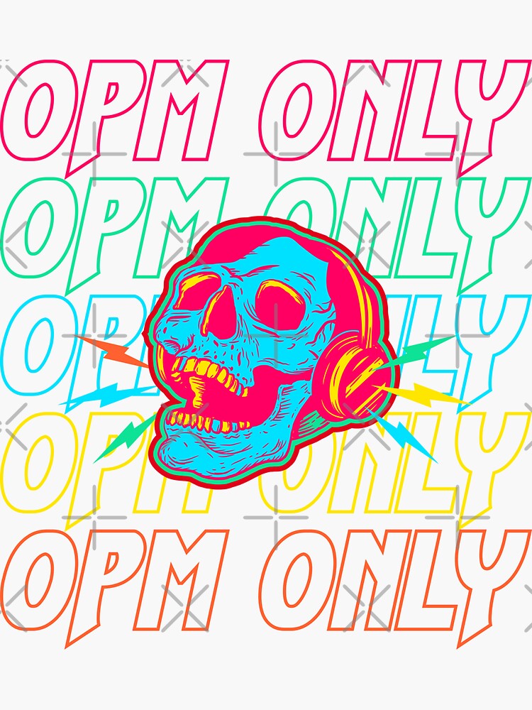 "OPM only" Sticker for Sale by lxadesigns | Redbubble