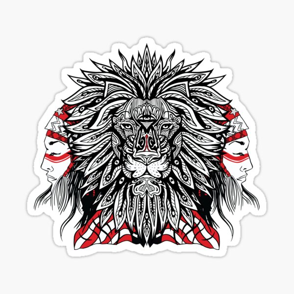 "Sekhmet goddess." Sticker for Sale by emphatic | Redbubble