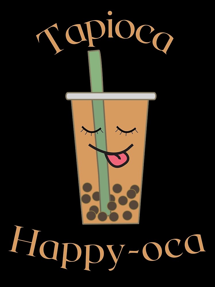 Póster «Happy Tapioca Bubble Tea» de AquosaLuna | Redbubble