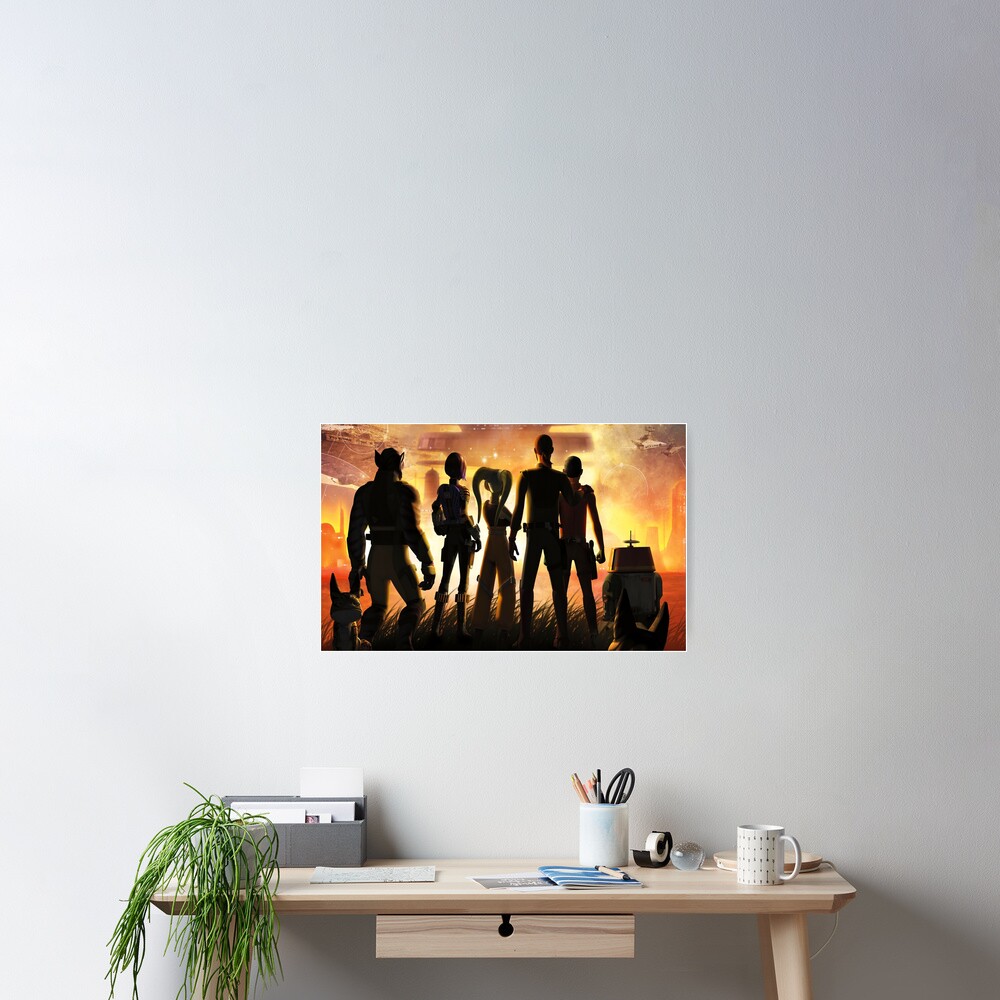 "Ghost Crew" Poster by ahsokasnips | Redbubble