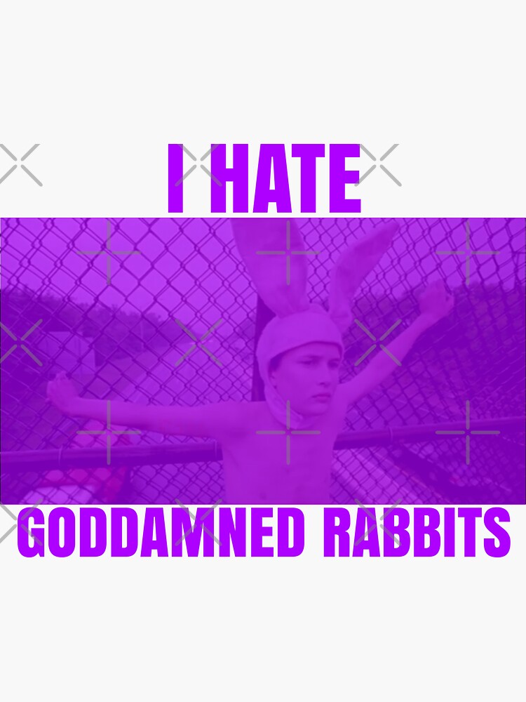 "GD Rabbits" Sticker by spamtasm | Redbubble