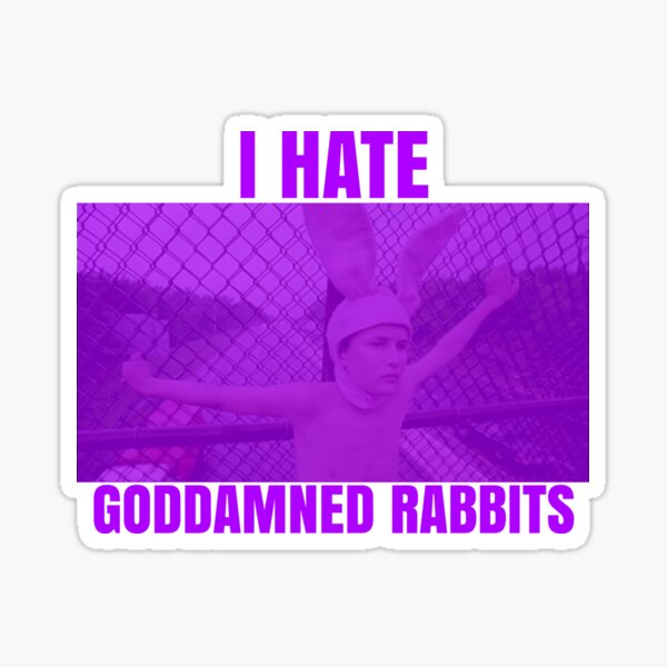 "GD Rabbits" Sticker by spamtasm | Redbubble