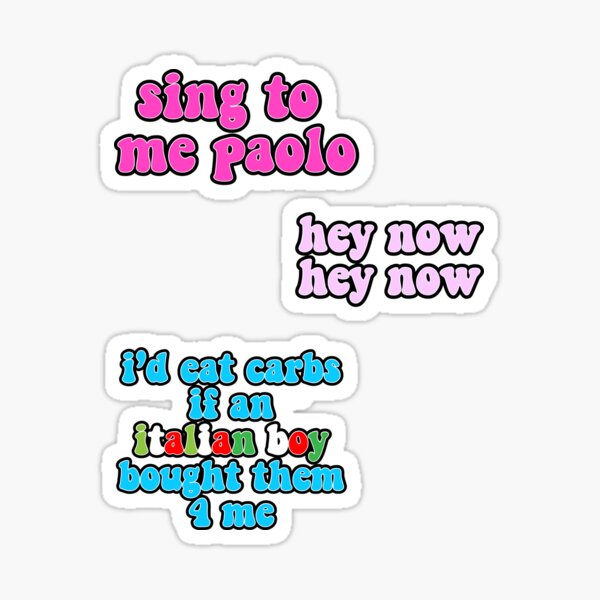 " the Lizzy McGuire movie sticker bundle" Sticker for Sale by ...