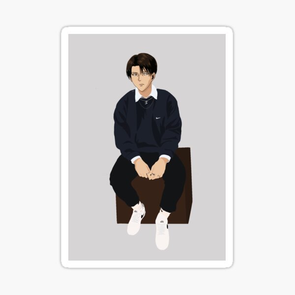 "Modern Levi AOT" Sticker for Sale by naavneet | Redbubble