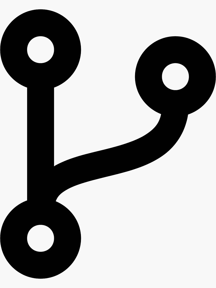 "git fork sticker" Sticker for Sale by developerfriday | Redbubble