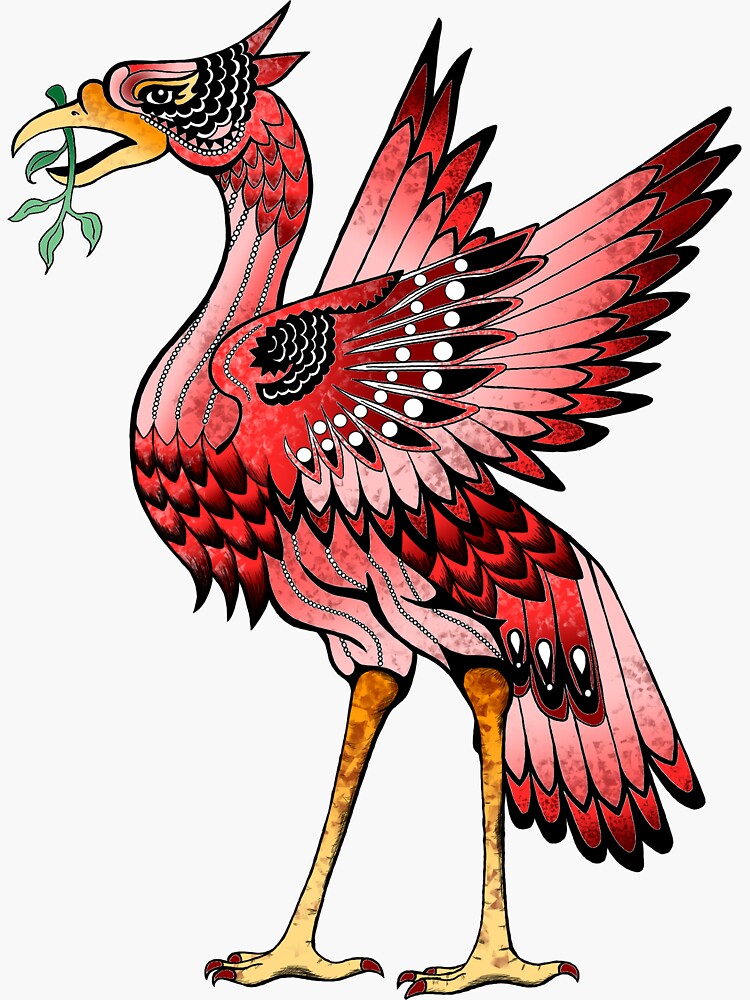 "Liverpool Liver Bird (Red)" Sticker for Sale by RedmanArt | Redbubble