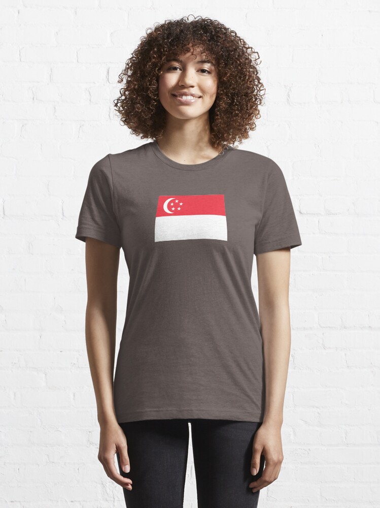 "I Love Singapore - Country Code SG - T-Shirt & Sticker" T-shirt by ...