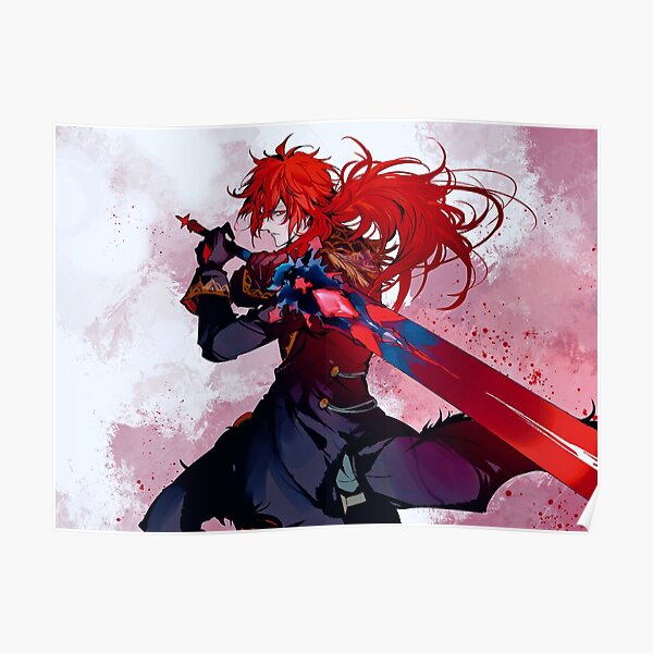 "Diluc | Genshin Impact" Poster for Sale by Reigill | Redbubble