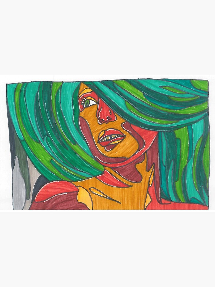 "Woman Face" Sticker for Sale by AdysBoutique | Redbubble