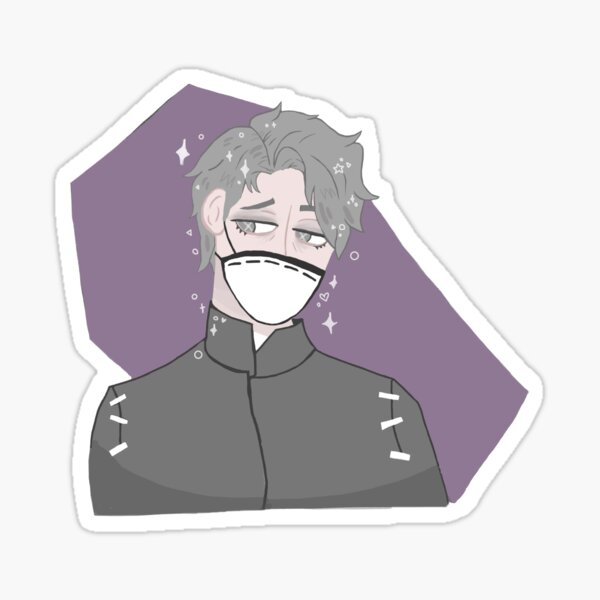 "Sparkly coffin boy ! (Aesop)" Sticker by icee-hyena | Redbubble