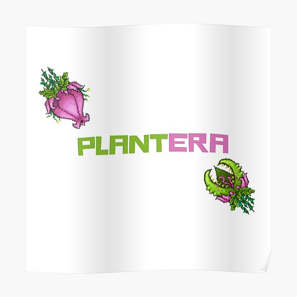 "Terraria plantera" Poster by Takushi4 | Redbubble