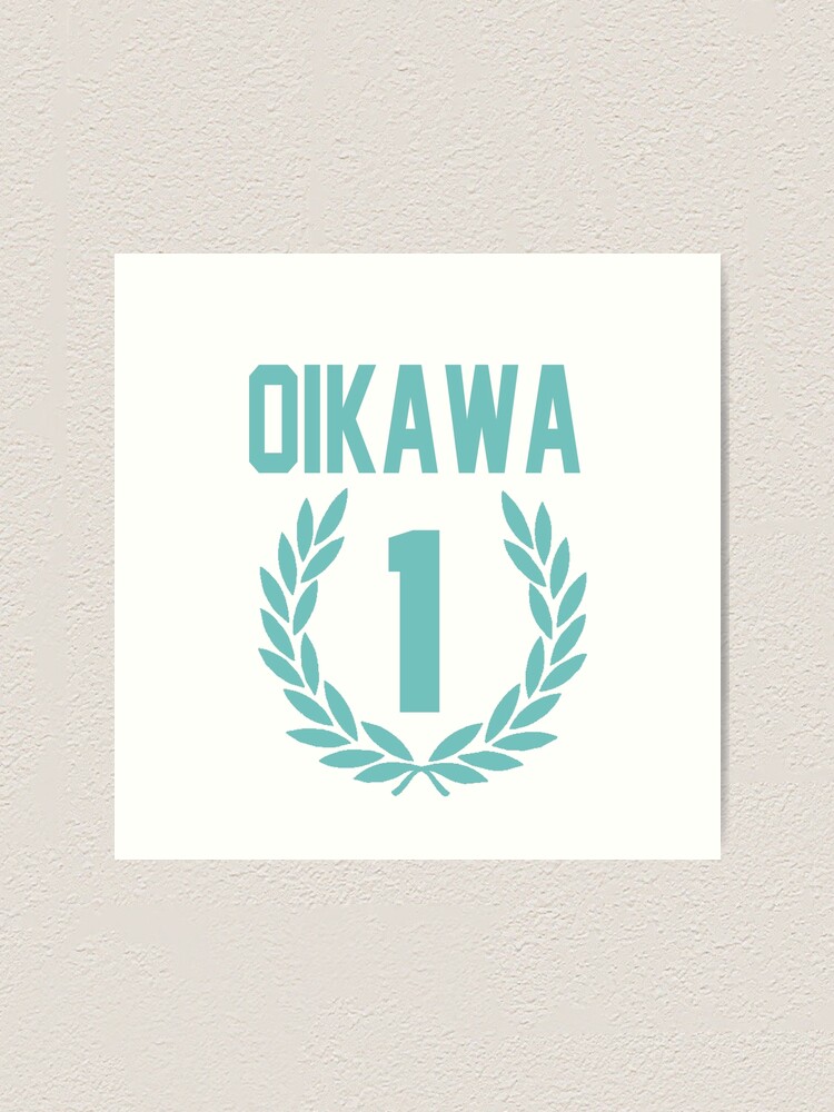"Haikyuu!! Oikawa Number 1 (Seijoh)" Art Print for Sale by sunicorn ...
