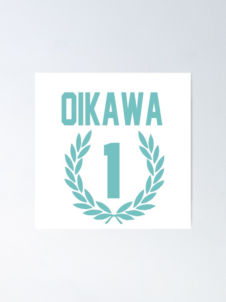 "Haikyuu!! Oikawa Number 1 (Seijoh)" Poster for Sale by sunicorn ...
