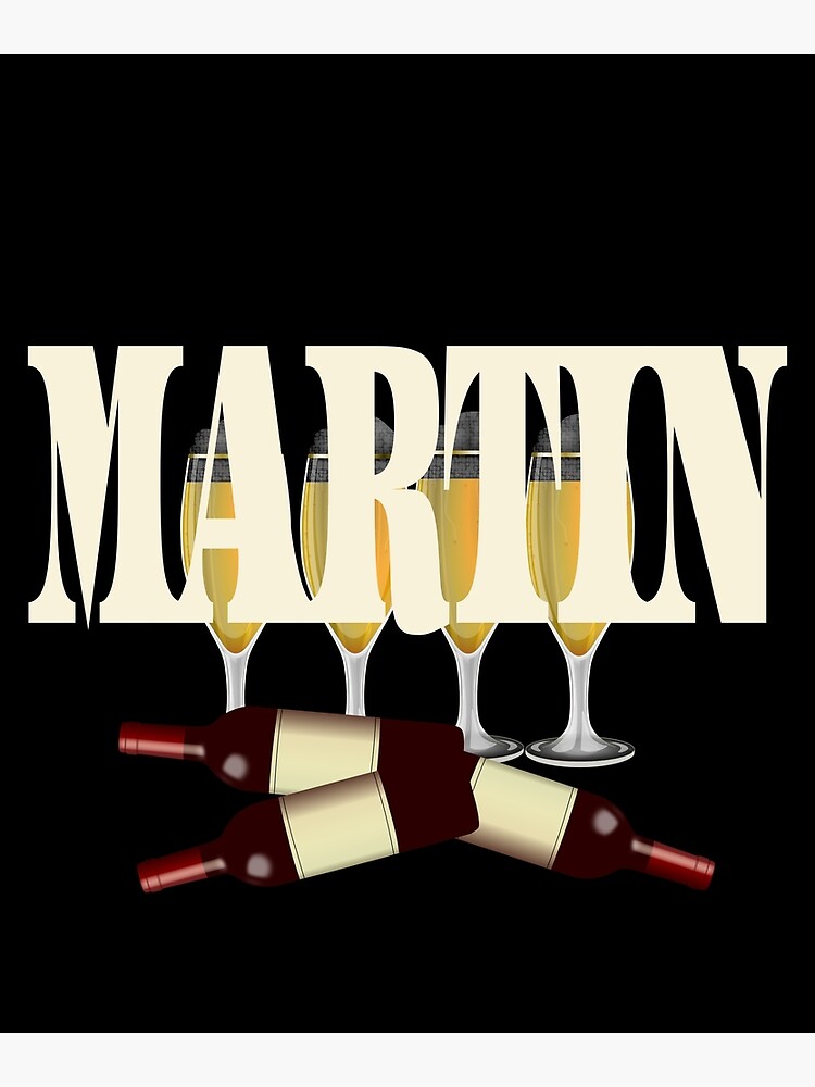 "Martin name" Poster by Areashor | Redbubble