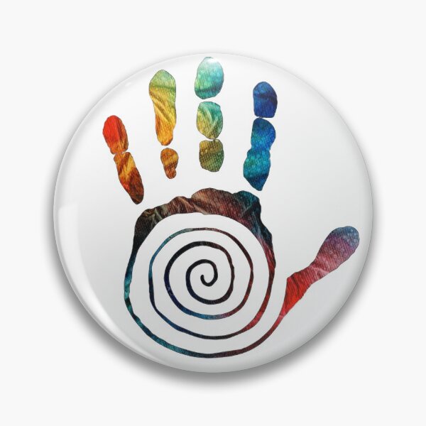 "Native American Blessing - Healing Hand Symbol Art - Sharon Cummings ...