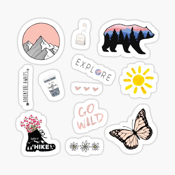 "Wild Pack" Sticker for Sale by HJ-specialgift | Redbubble