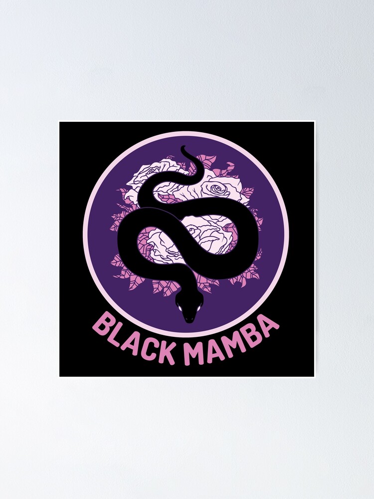"AESPA Black Mamba Cool Snake Pink Purple Kpop" Poster by SugarSaint ...
