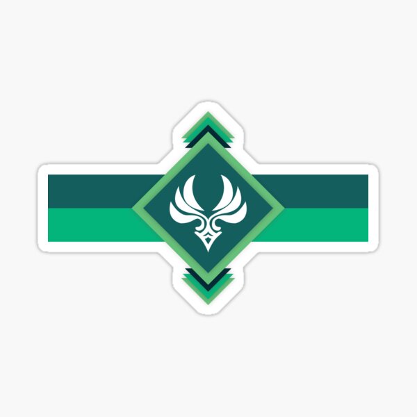 "Anemo Emblem - Genshin Impact Art" Sticker for Sale by YTBooks | Redbubble