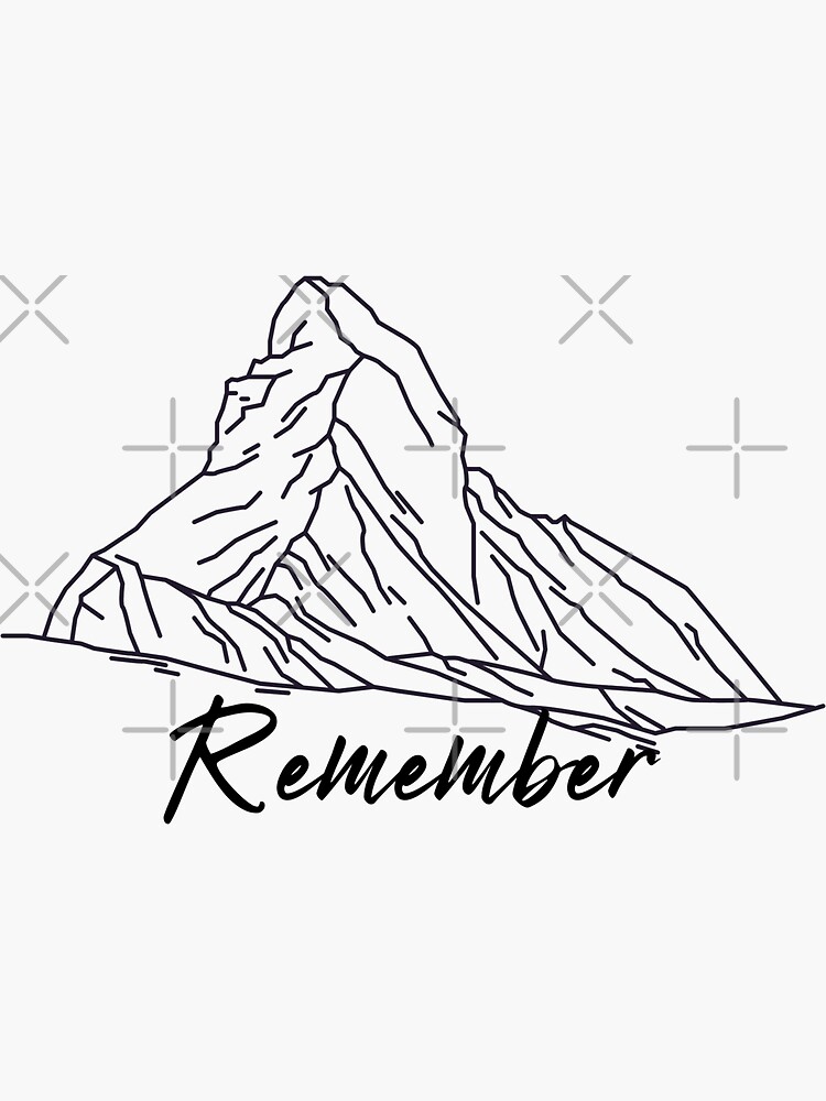 "Remember" Sticker by personpotato | Redbubble